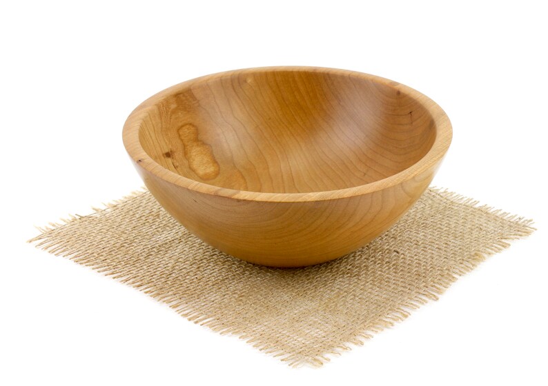 Small 7 1/2 Wooden Cherry Bowl / Candy Dish/ Serving - Etsy