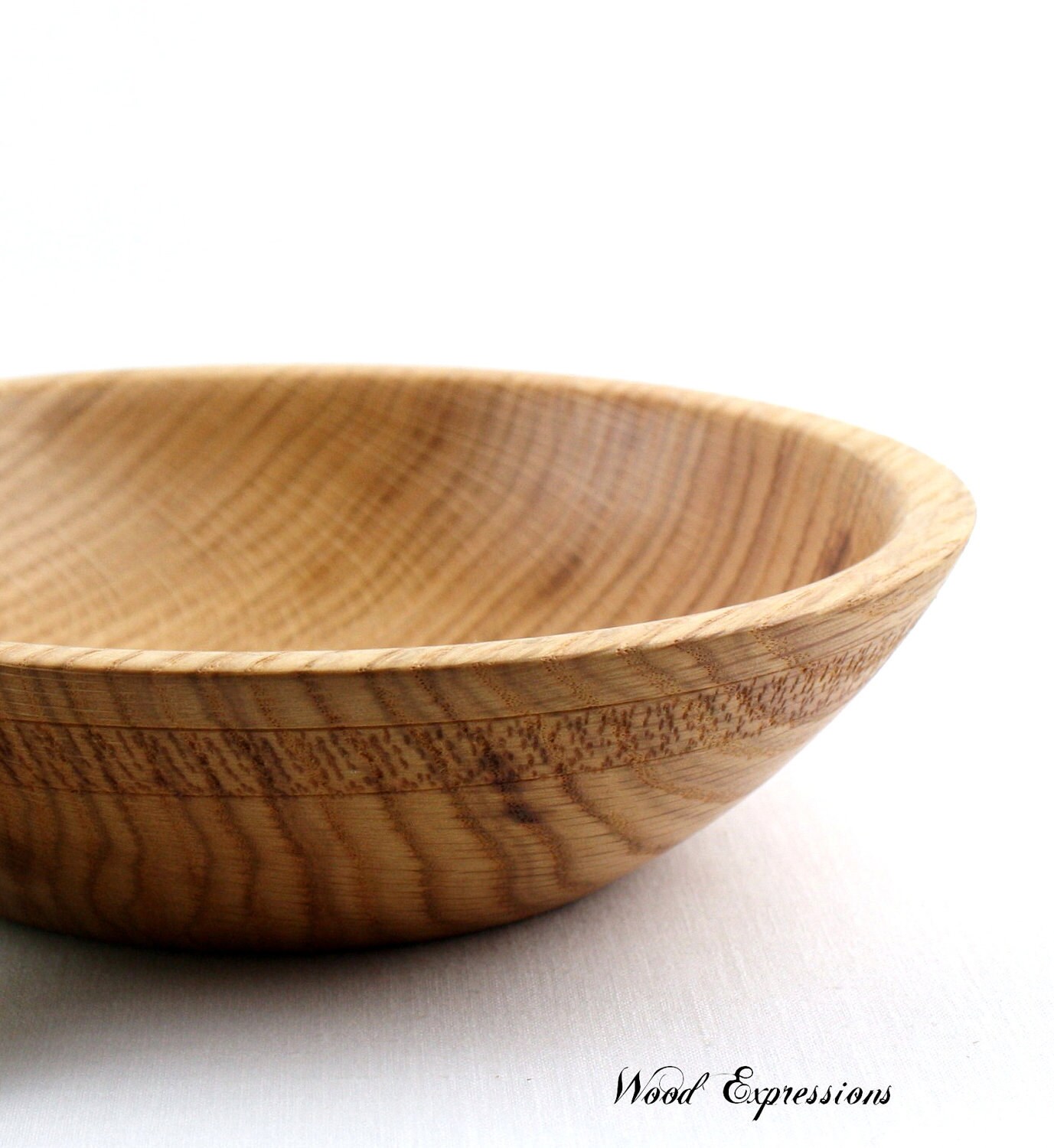 Wooden Red Oak Bowl / Dish