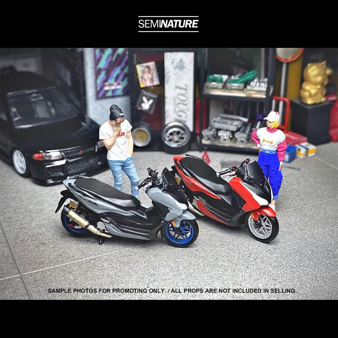 1/64 Scale Honda Forza 350, 1/64 Scale Honda Bike, 1/64 Scale Honda ...