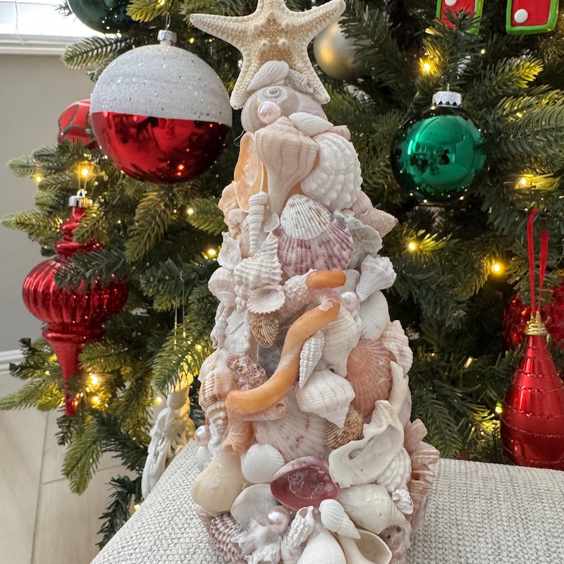 Seashell Christmas Tree - Etsy