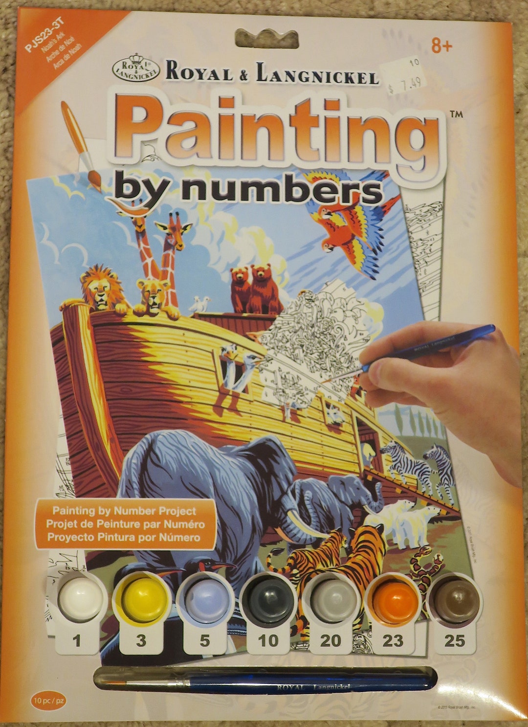Paint by Numbers Noah's Ark - Etsy
