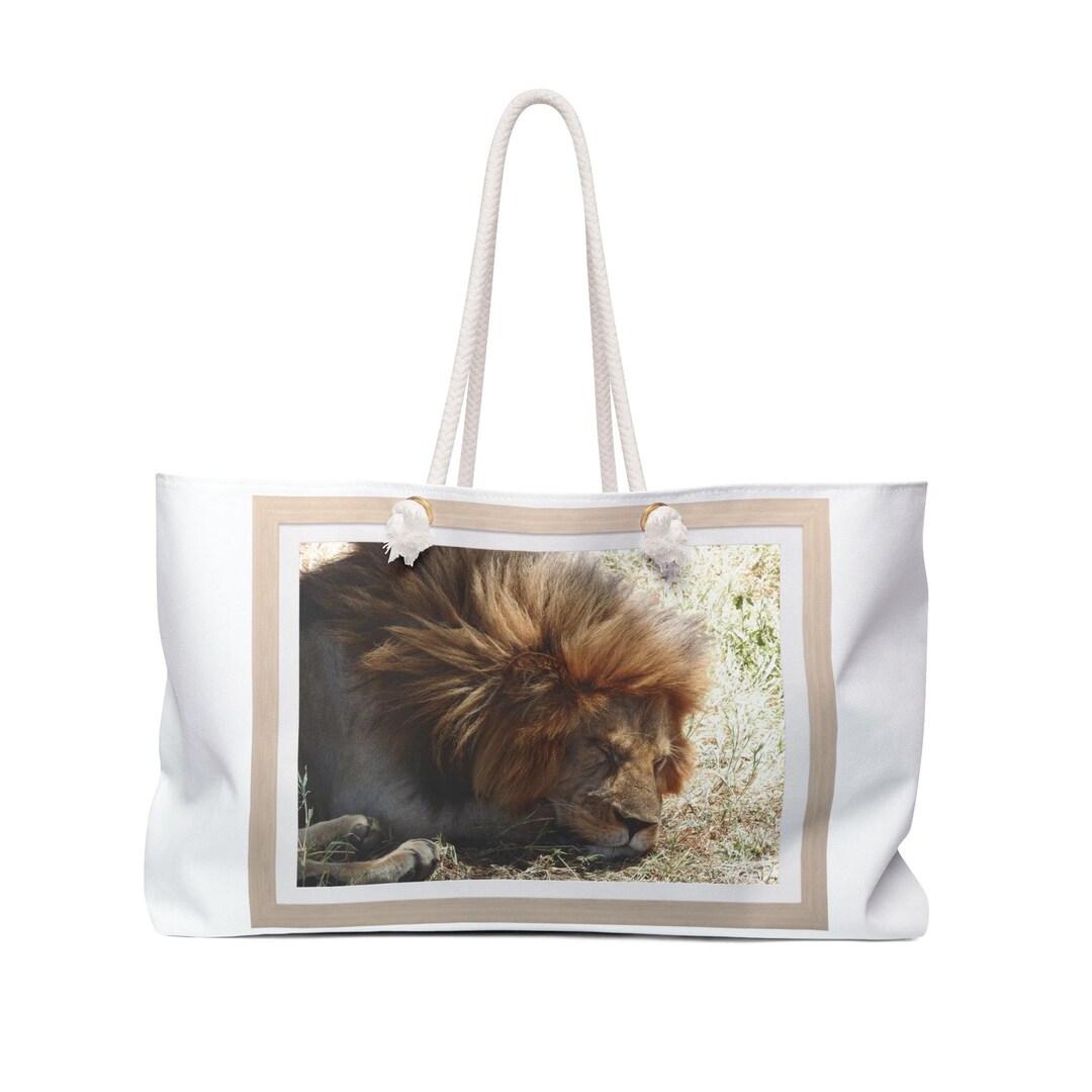 Weekender Bag - Lions of the Big Five, South Africa, Serengeti Safari ...