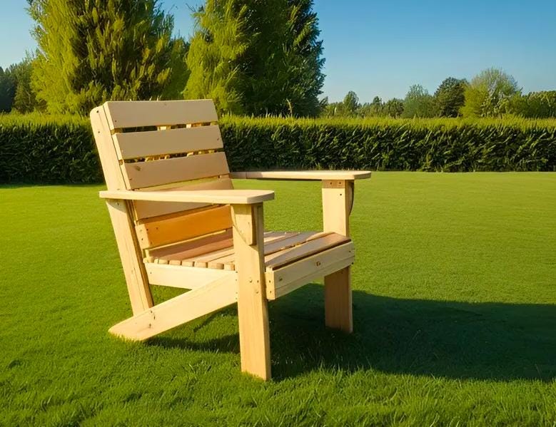 DIY Garden Chair Plans – Build Your Own Wooden Outdoor Chair, Patio ...
