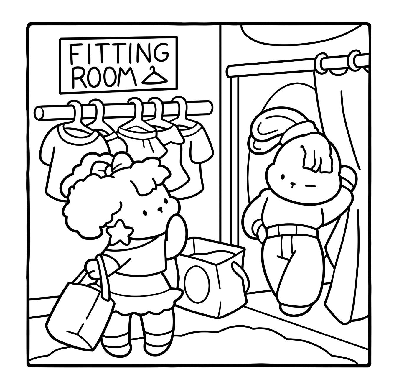 Digital Cozy Eras Cute Colouring Book! (digital Version Intended for ...