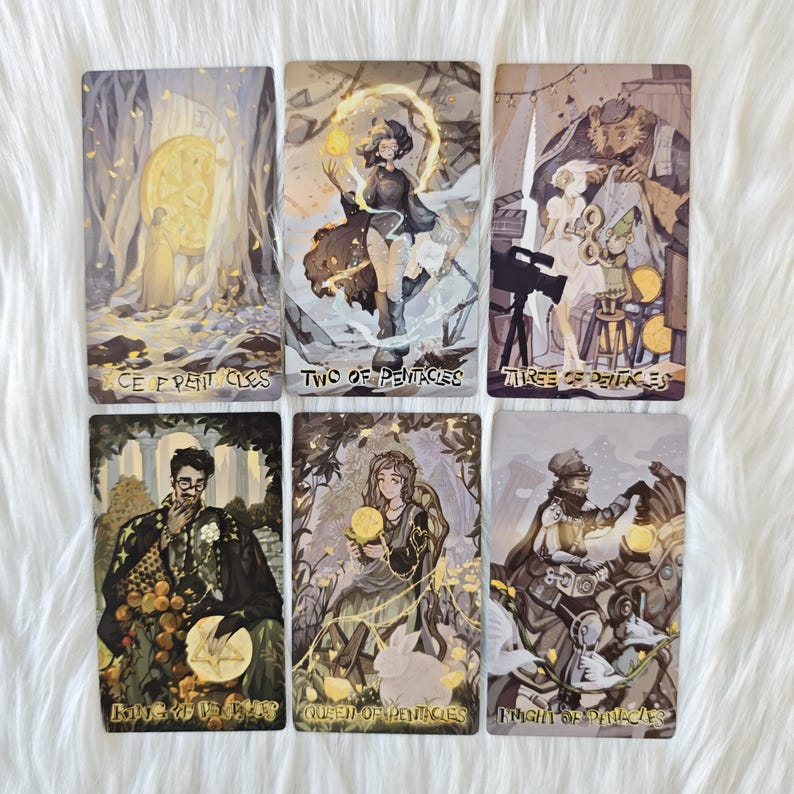 The Exile Tarot — Awaken Edition, 78-card RWS Deck, Ethereal Pastel ...