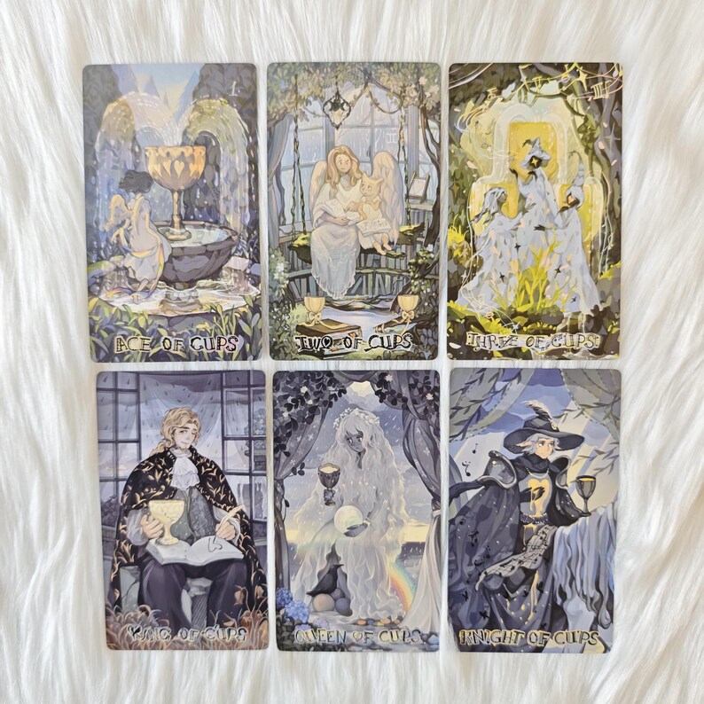 The Exile Tarot — Awaken Edition, 78-card RWS Deck, Ethereal Pastel ...