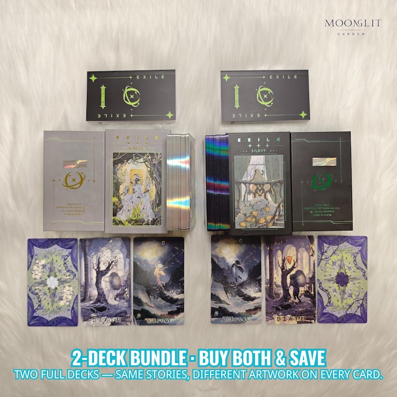 The Exile Tarot — Awaken Edition, 78-card RWS Deck, Ethereal Pastel ...