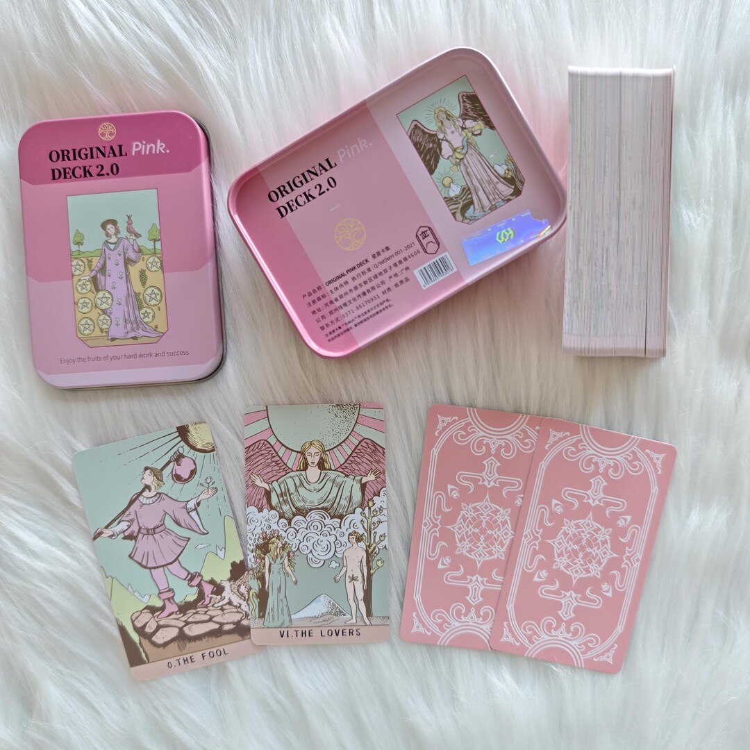 Pastel RWS Tarot Deck — Tin Mini (pocket Edition), Beginner-friendly - Etsy