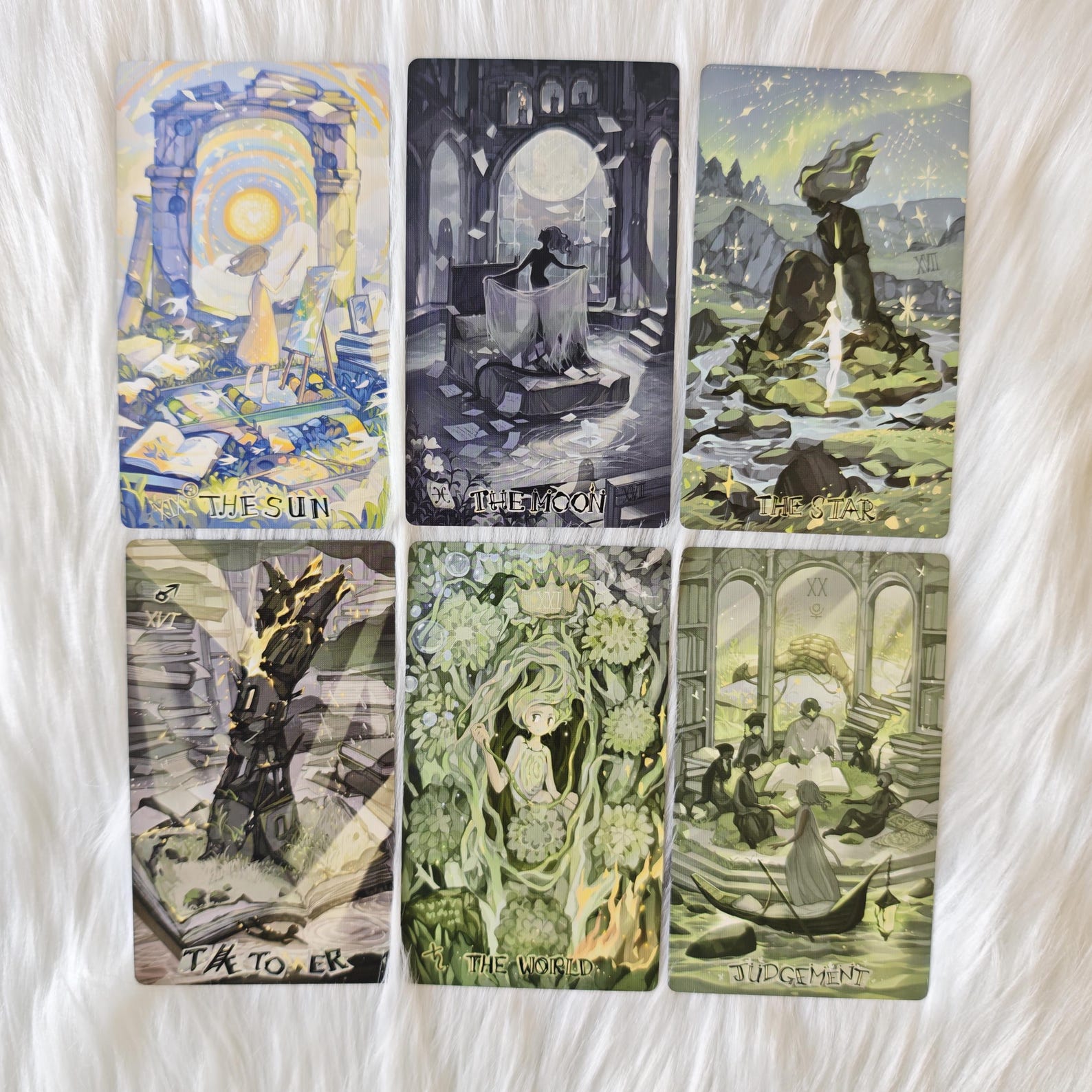 The Exile Tarot — Awaken Edition, 78-card RWS Deck, Ethereal Pastel ...