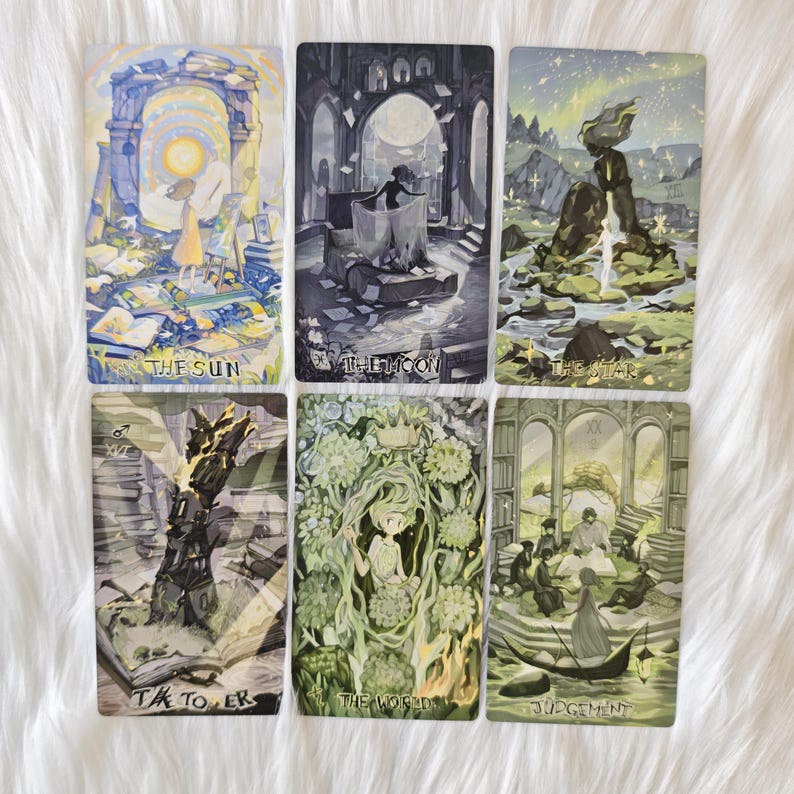 The Exile Tarot — Awaken Edition, 78-card RWS Deck, Ethereal Pastel ...