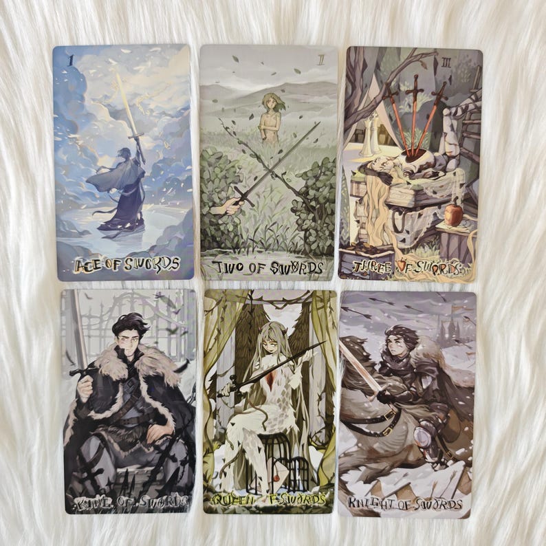 The Exile Tarot — Awaken Edition, 78-card RWS Deck, Ethereal Pastel ...