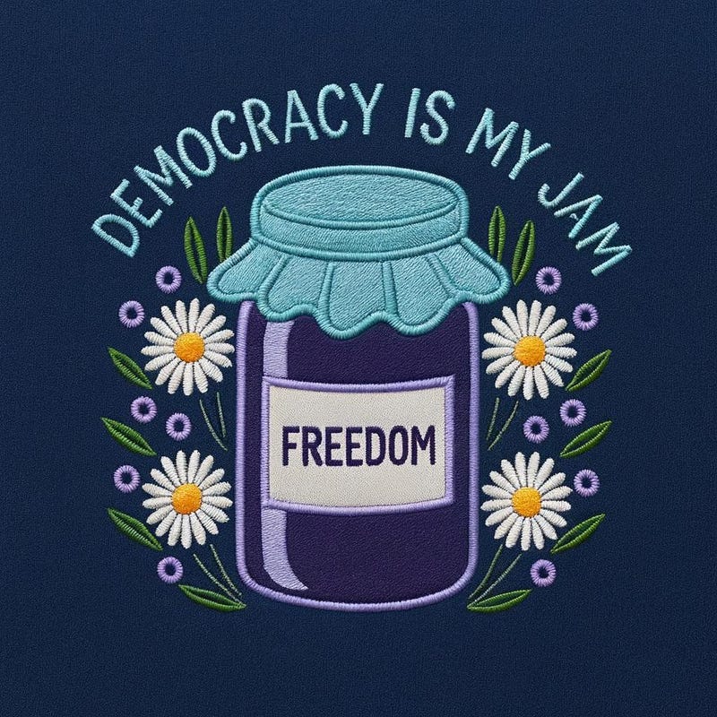 Political Embroidery - Etsy