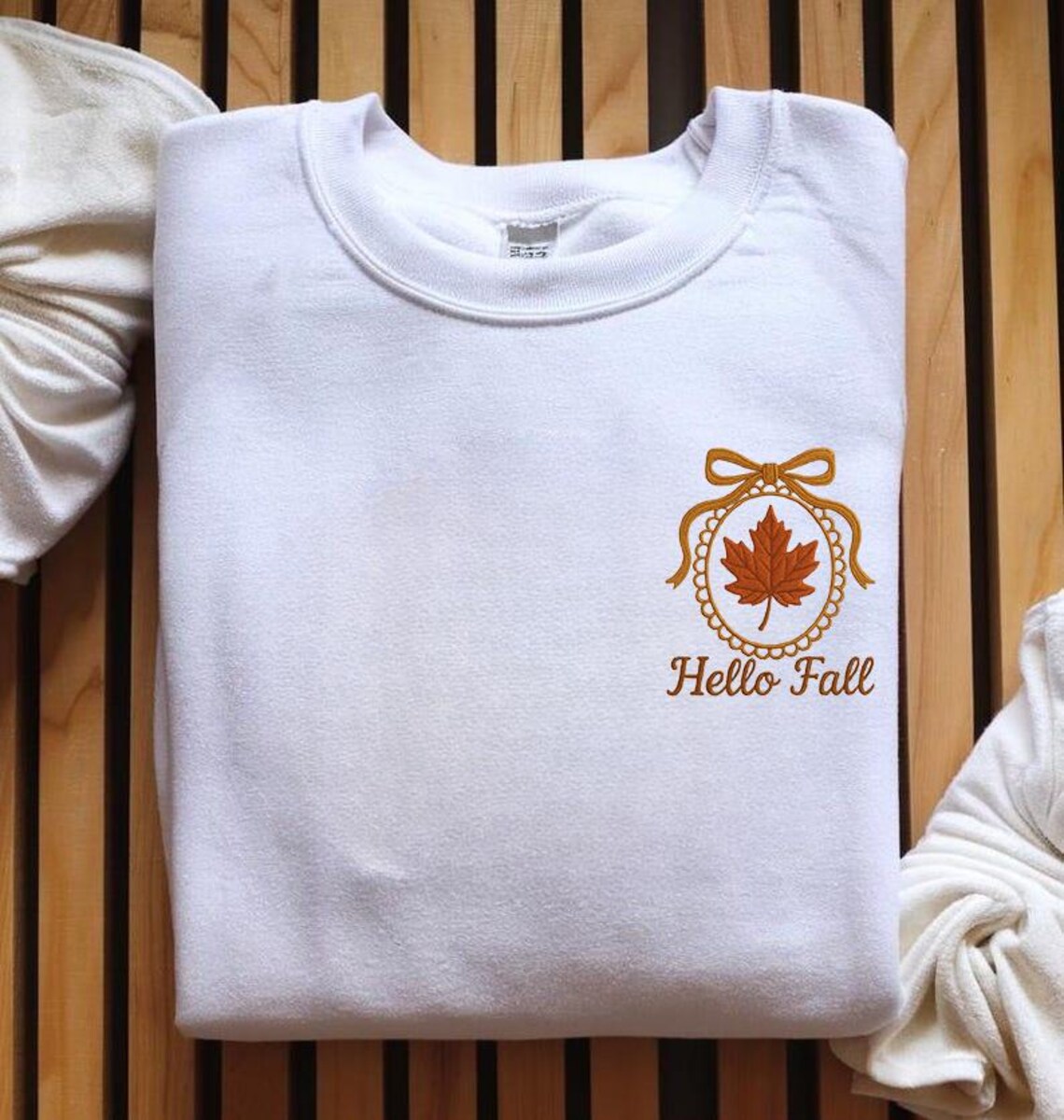 Hello Fall Embroidery Design Bundle - Autumn Leaf, Pumpkin, Mushroom ...
