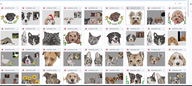 Custom Pet Embroidery Designs, Dog Logo, Custom Digitizing Services ...
