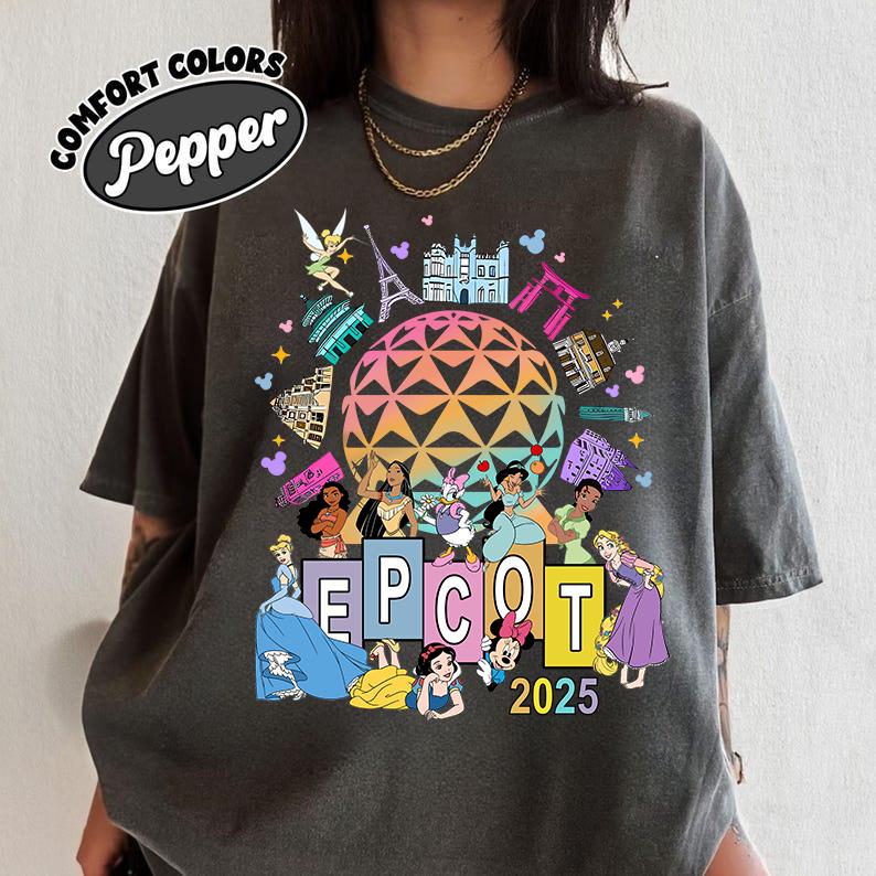Disney Epcot Flower and Garden 2025 PNG – Let the Magic Blossom Shirt ...
