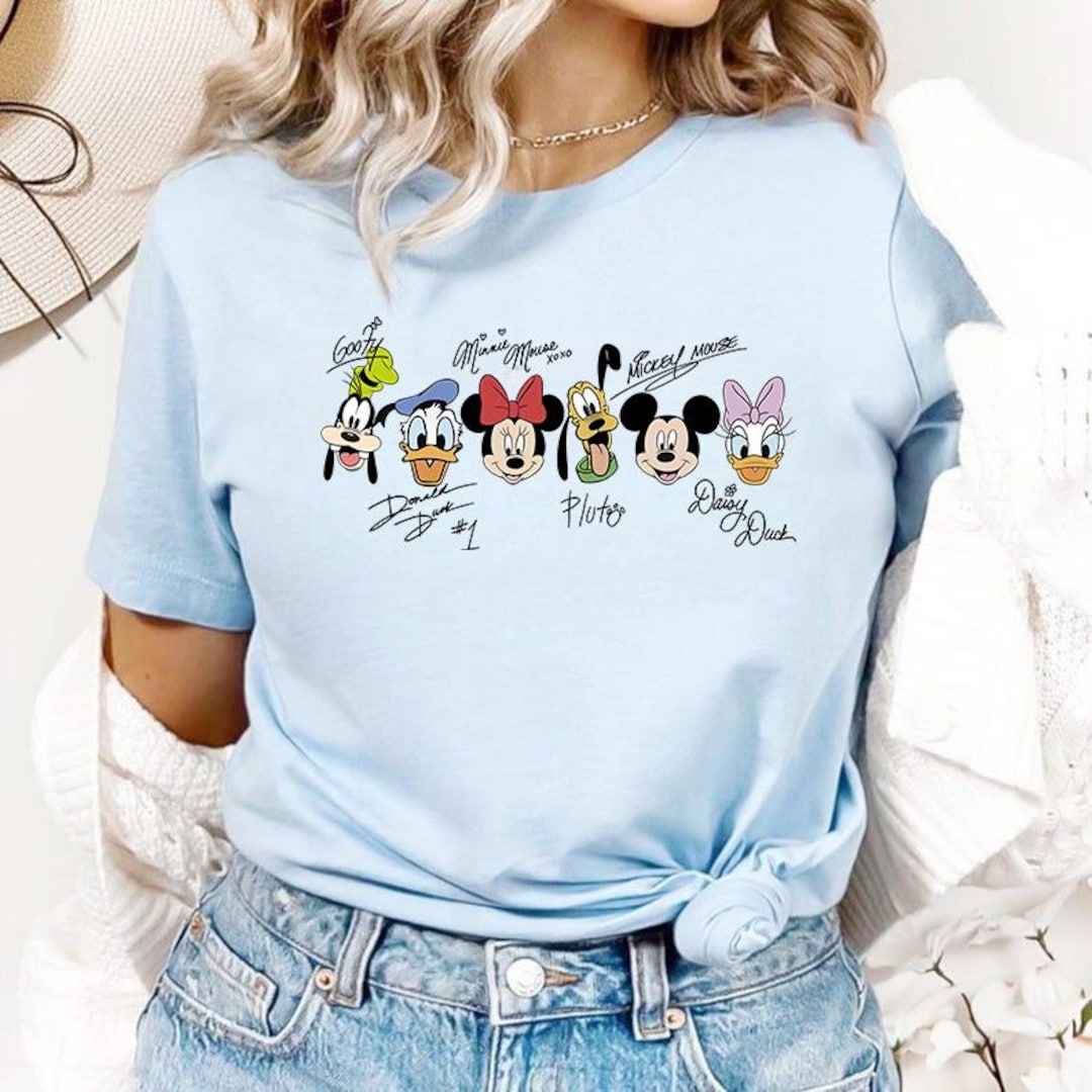 Mickey and Friends Signatures Png, Disney World Png, Disneyland Png ...