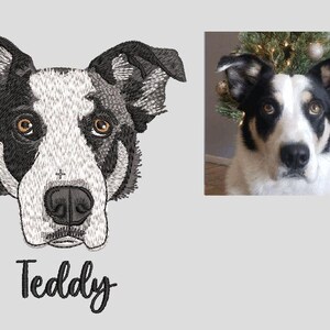 Custom Pet Embroidery Designs, Dog Logo, Custom Digitizing Services ...