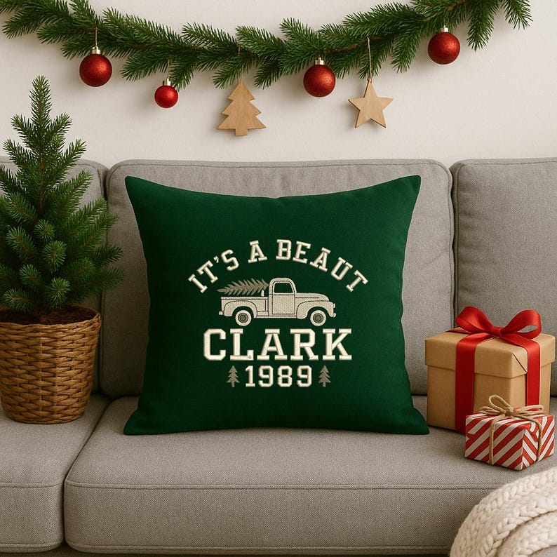 It’s a Beaut Clark Embroidery Design, Funny Christmas Truck Embroidery ...
