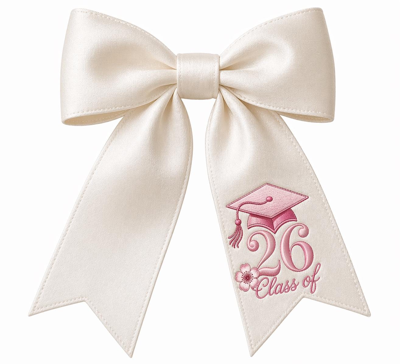 Class of 2026 Embroidery Designs Bundle, Graduation Cap Floral Styles ...