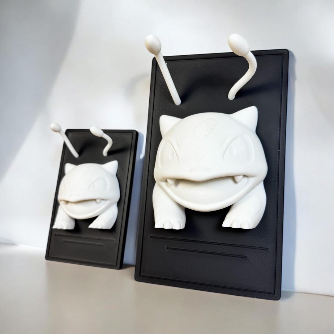 3D Printed Bulbasaur Card Frame - Etsy