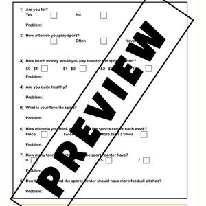 Identifying Problems in Statistical Questions Worksheets | 6th Grade ...