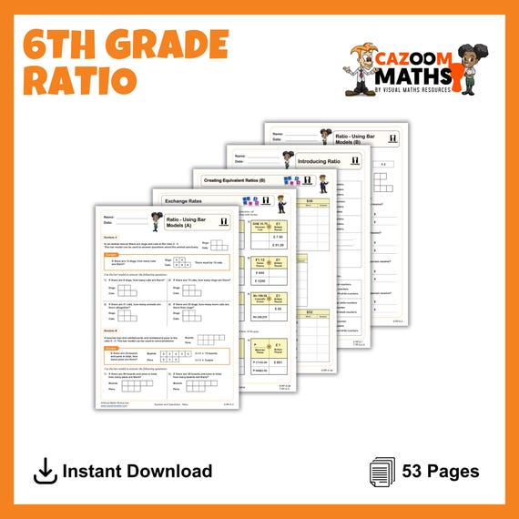 Hojas De Trabajo De Proporciones 6.º