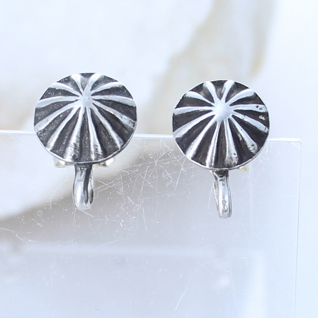 Sterling Silver Sunburst Post Style Earrings Components Choose - Etsy