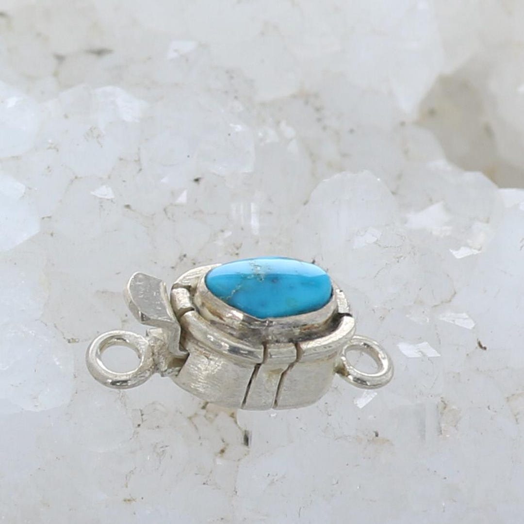 Blue Bird Orvil Jack Turquoise Sterling Clasp Southwestern Style - Etsy