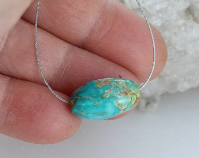 ARMENIAN TURQUOISE Centerpiece Bead Stunning - Etsy