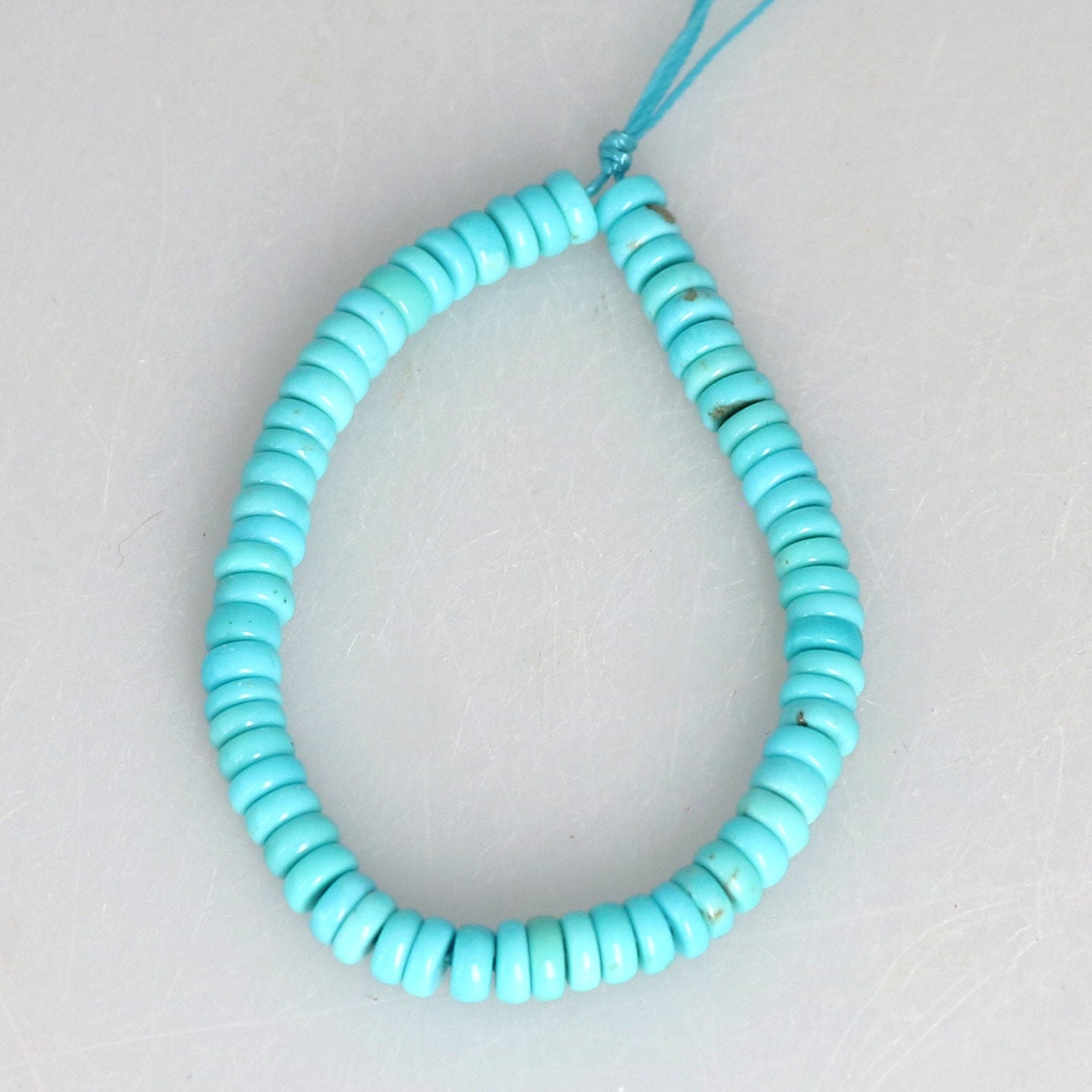 Beads Sleeping Beauty Turquoise Beads Potato Shaped 6-8mm 7 Jewelry ...