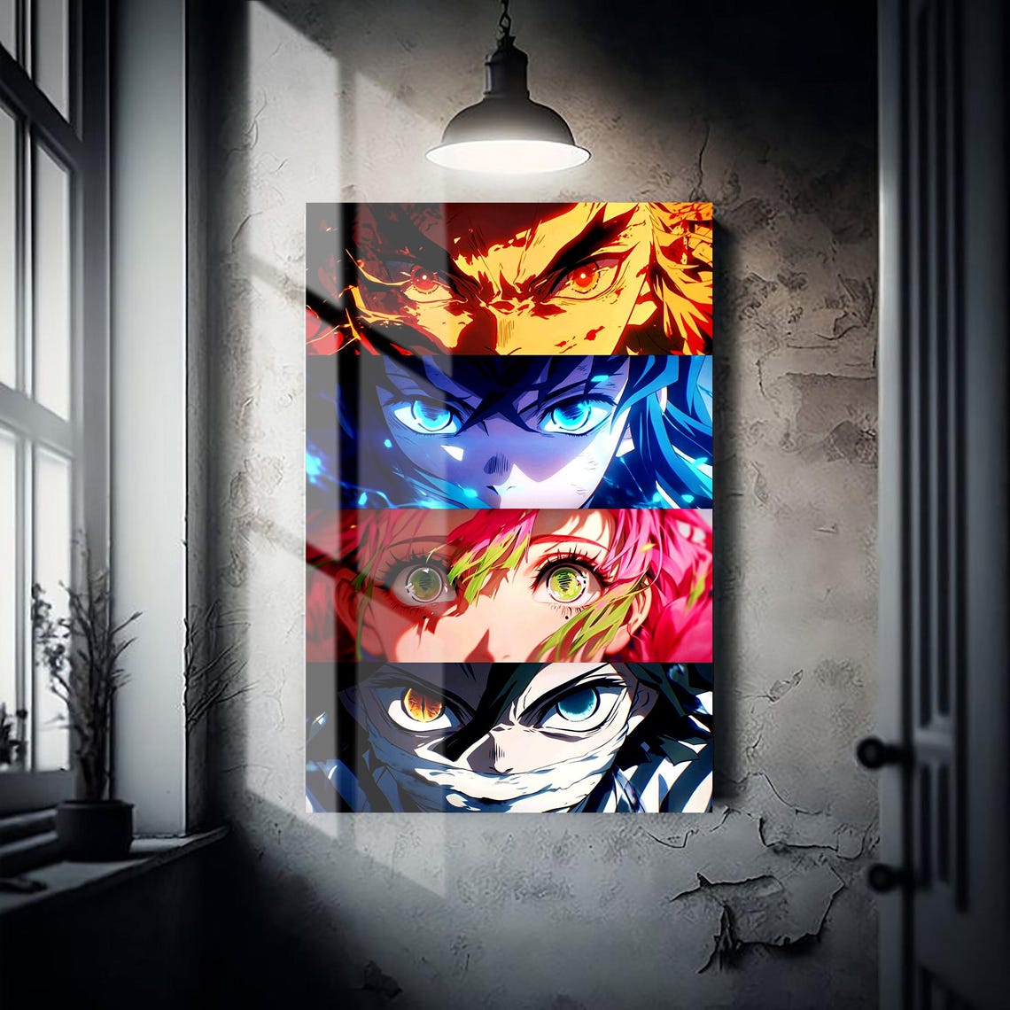 Anime Metal Wall Art, Anime Poster – Otaku Room Decor | Anime Aluminum ...