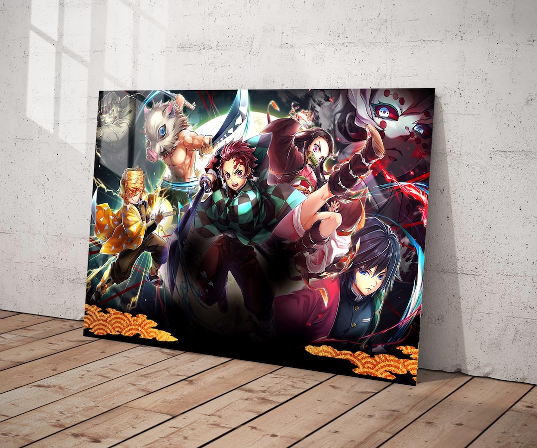 Anime Metal Wall Art, Anime Poster – Otaku Room Decor | Anime Aluminum ...
