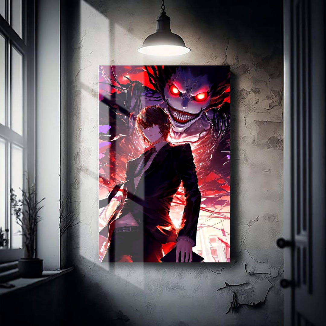 Anime Metal Wall Art, Anime Poster – Otaku Room Decor | Anime Aluminum ...