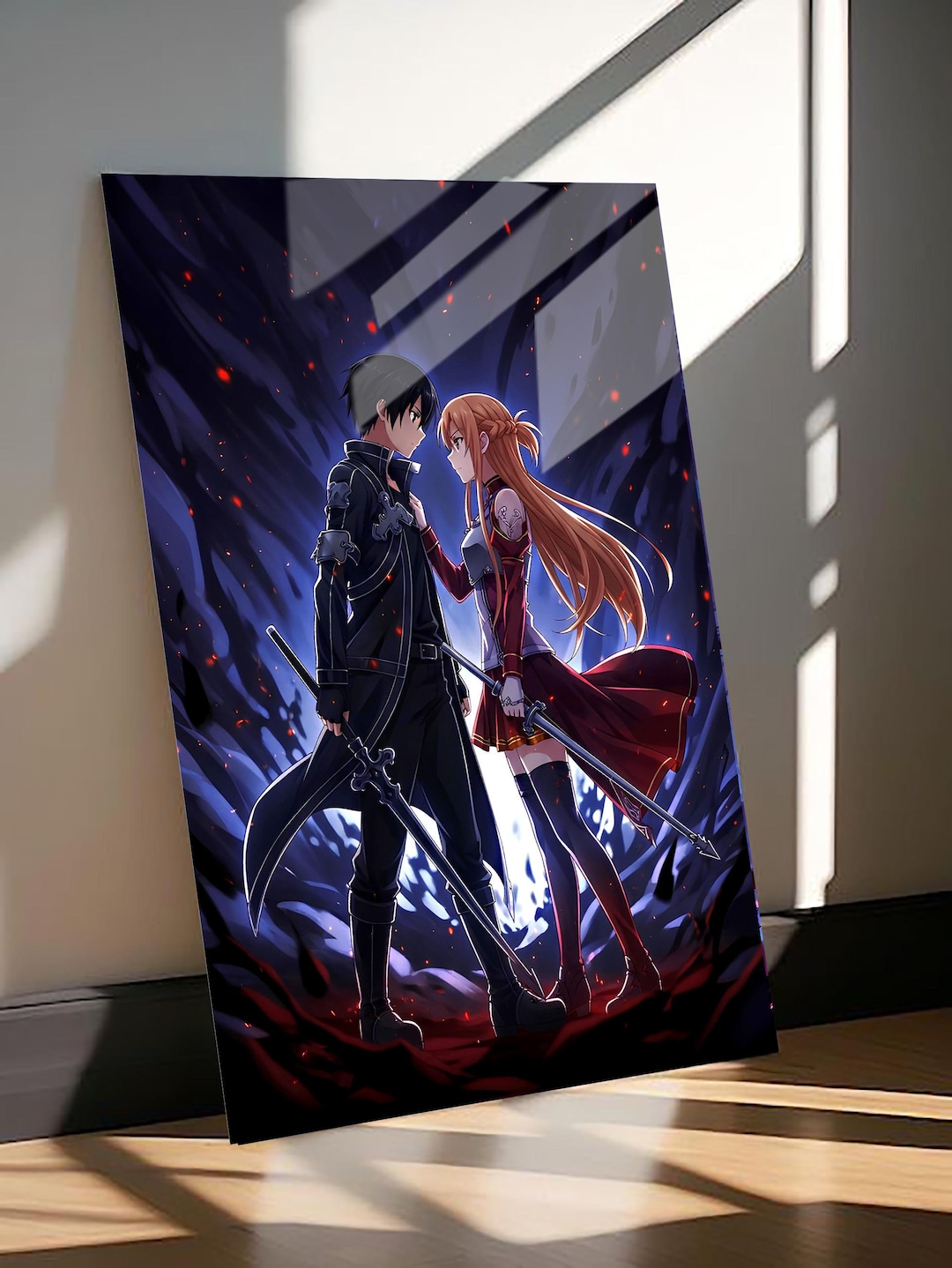 Anime Metal Wall Art, Anime Poster – Glossy Metal Wall Decor | Anime ...