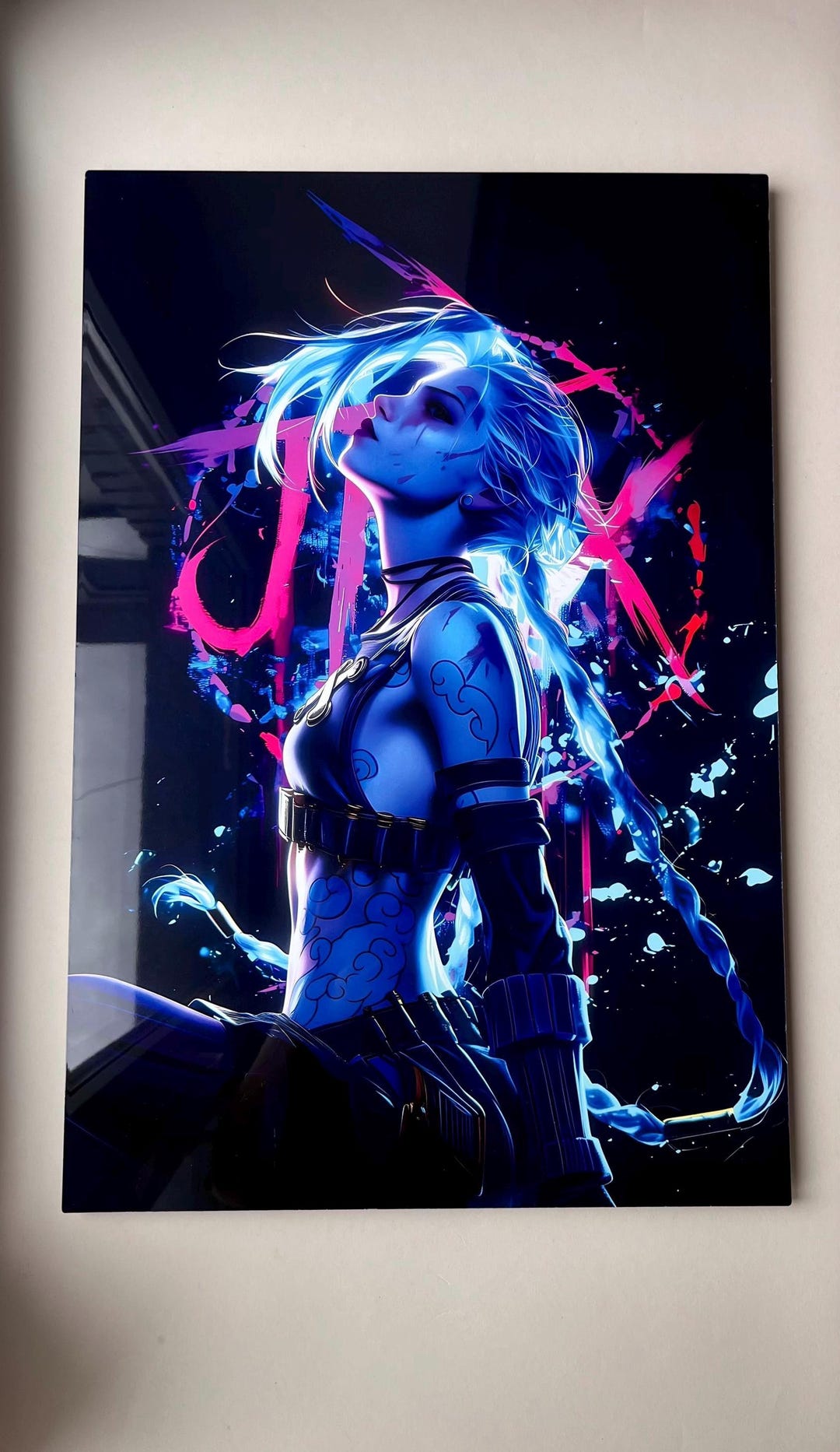 Anime Metal Wall Art, Anime Poster – Otaku Room Decor | Anime Aluminum ...