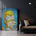 Homer Simpson Metal Poster – Glossy Wall Art, Pop Culture Decor, Funny ...