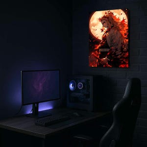 Anime Metal Wall Art, Anime Poster – Otaku Room Decor | Anime Aluminum ...