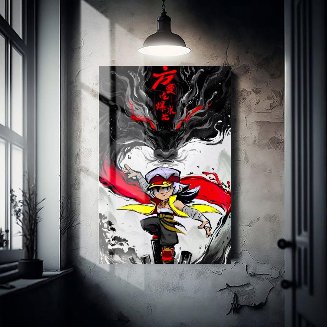 Brawl Stars Metal Poster – Shadow Fighter Wall Art | Anime Style Gaming ...