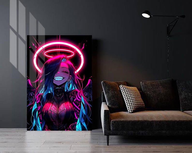 Anime Metal Wall Art, Anime Poster – Otaku Room Decor | Anime Aluminum ...