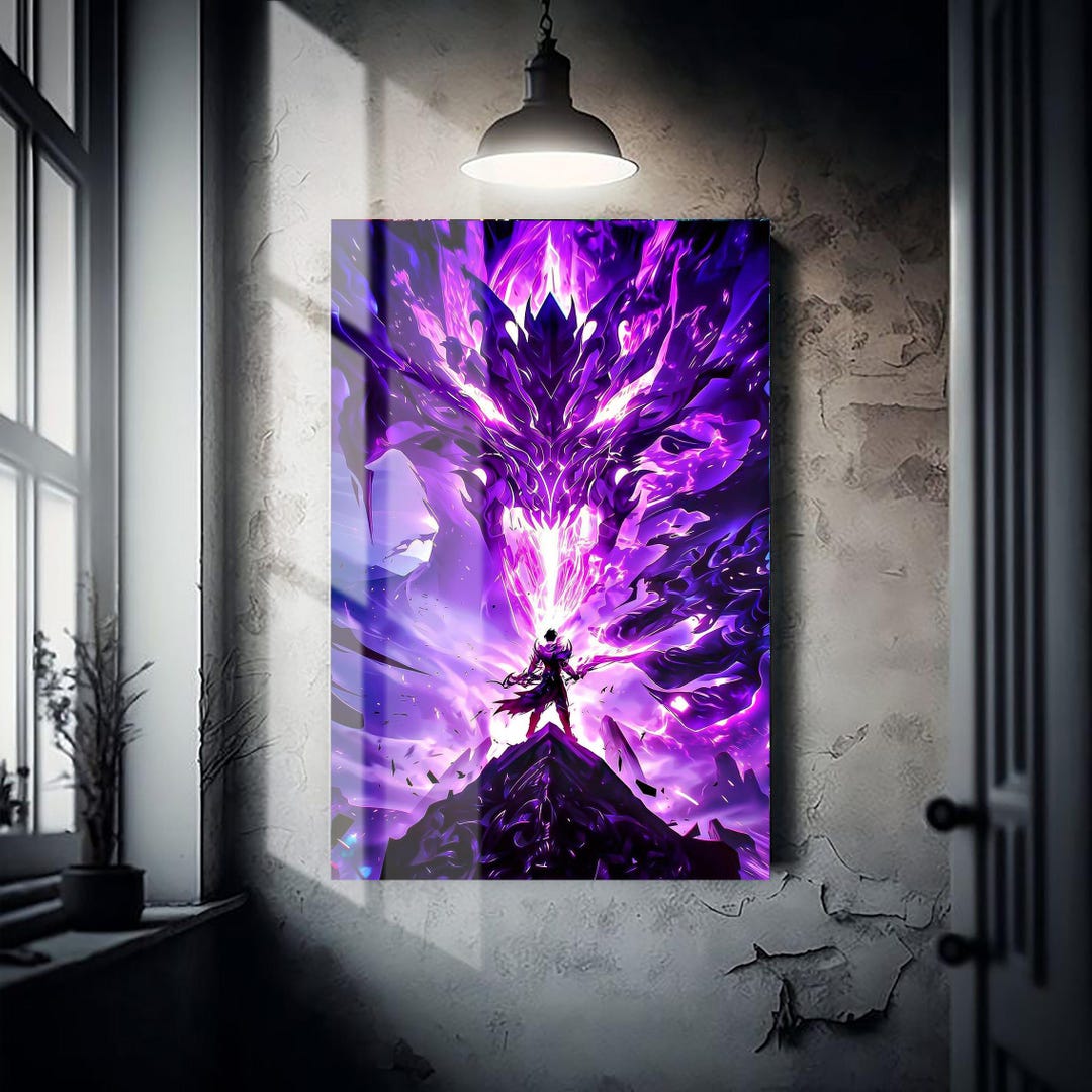Anime Metal Wall Art, Anime Poster – Otaku Room Decor | Anime Aluminum ...