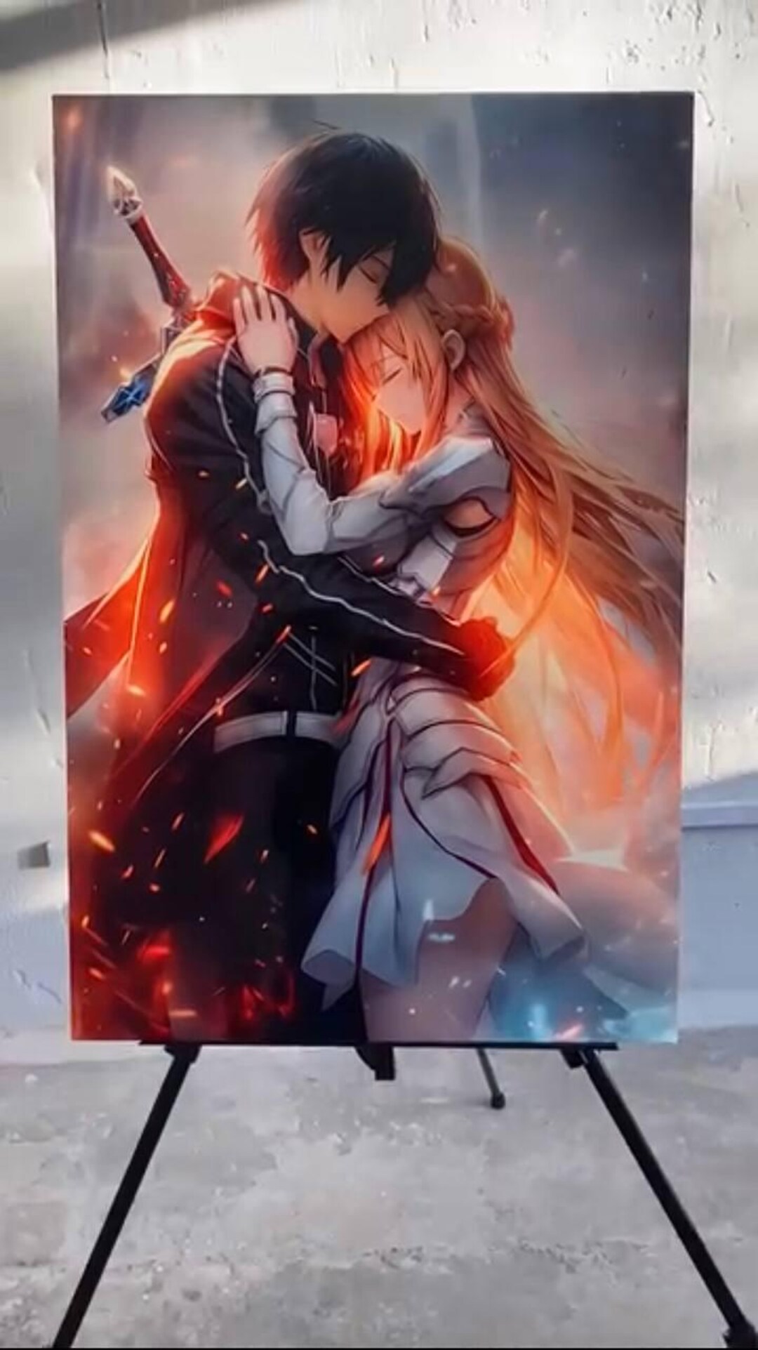 Metal Wall Art, Anime Poster – Modern Home Decor | Anime Inspired ...