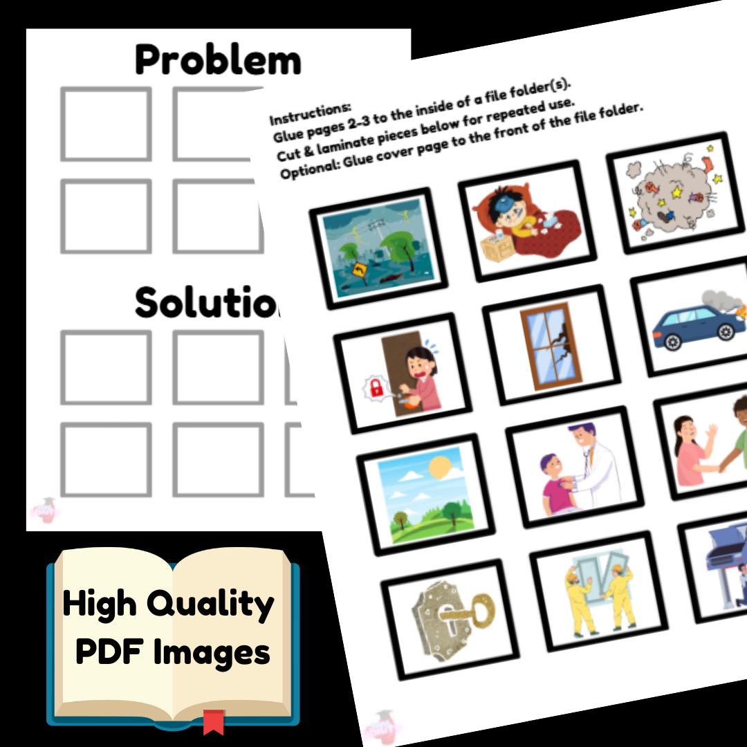 FILE FOLDER Activity | Sorting Story Elements | Reading Comprehension | Special Education ...