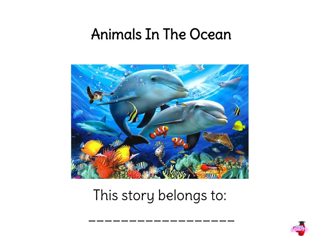 Animals in the Ocean | Adapted Story & Activities | Symbolated Text for ...