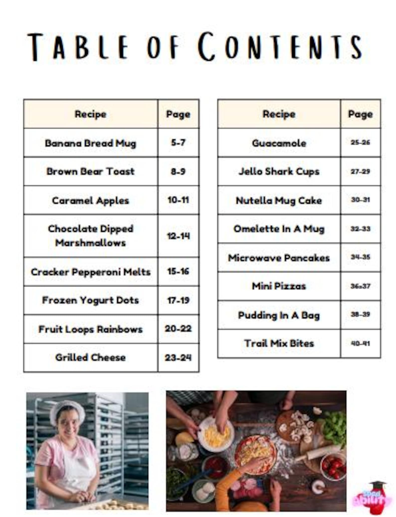 Visual No-bake Recipes | Life Skills Cooking | Special Education ...
