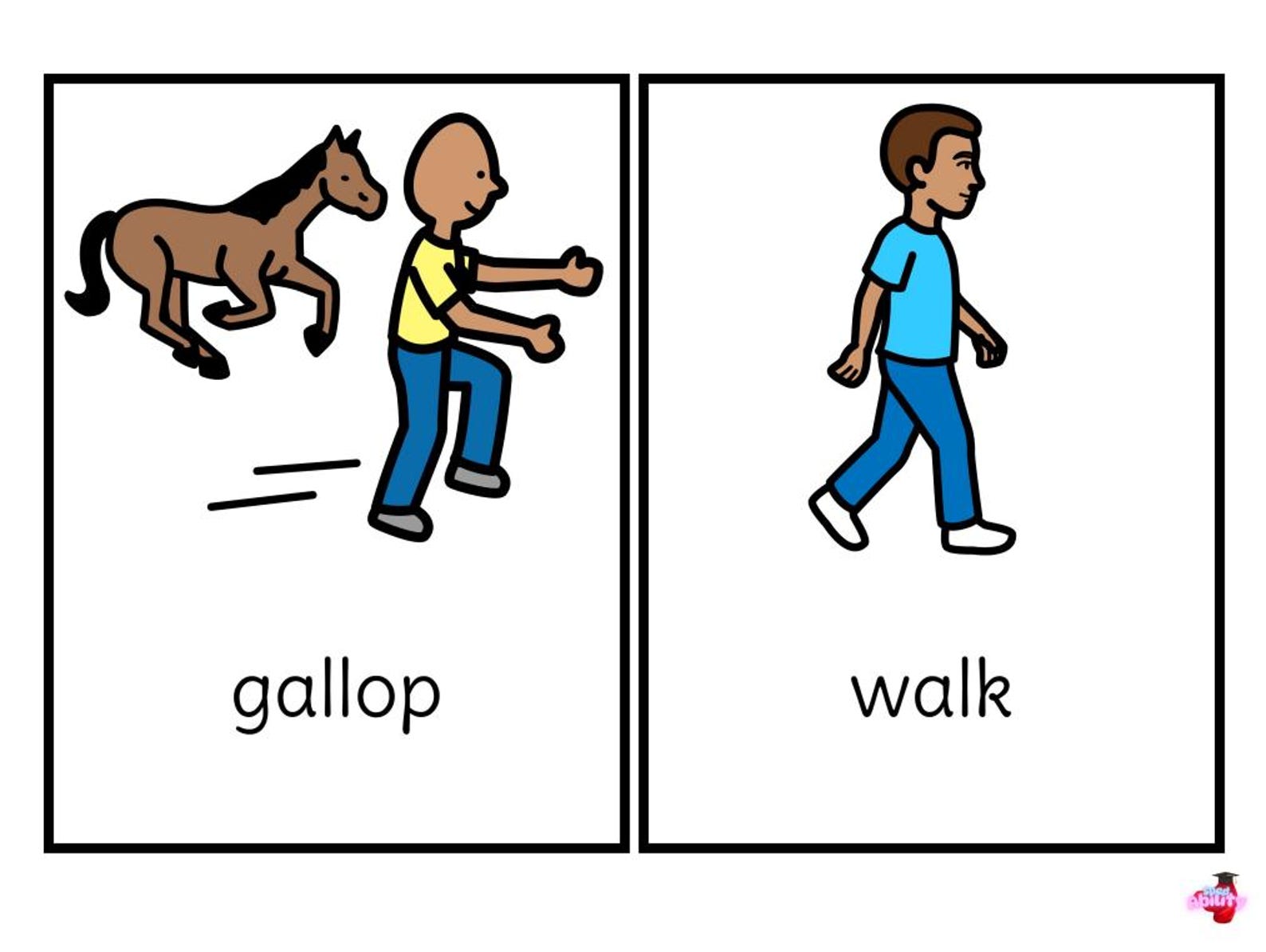 Gross Motor Action Cards | Physical Education | Exercise & Movement ...