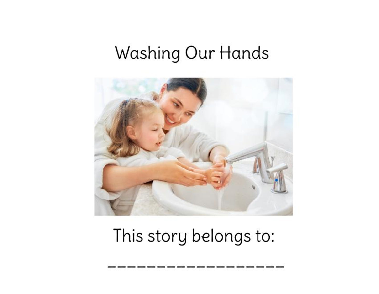 Washing Hands Sequencing Activity | Adapted Story | 8 Steps Visual ...