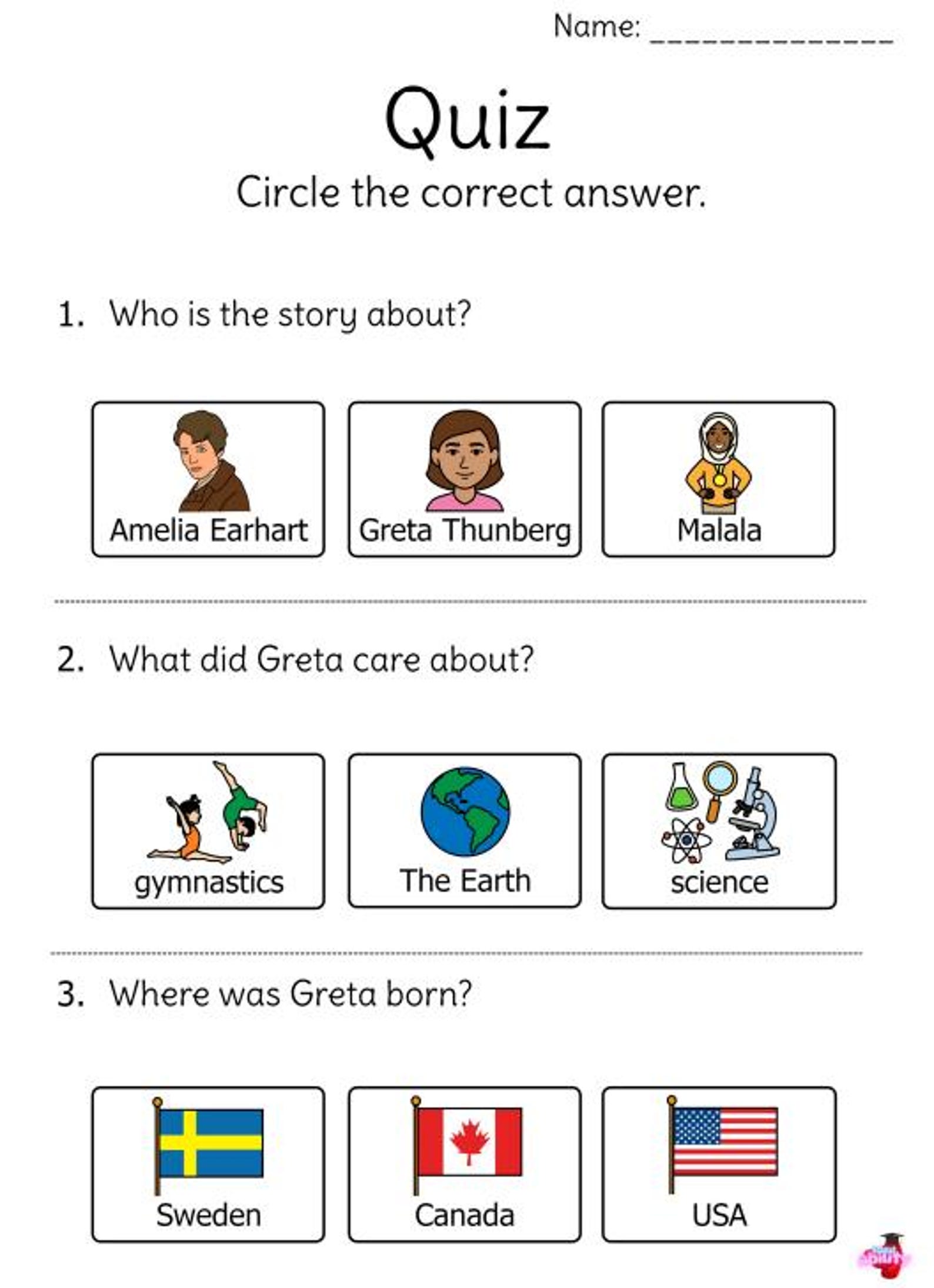 Women's Day Heroes | Greta Thunberg | Adapted Story & Activities ...