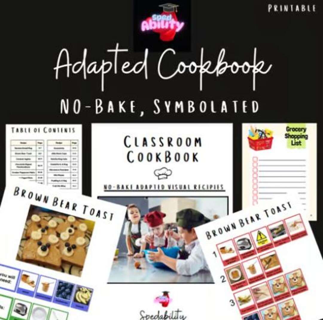 Visual No-bake Recipes | Life Skills Cooking | Special Education ...