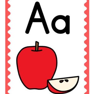 Alphabet Posters & Flashcards for Classroom | Letter Recognition ...
