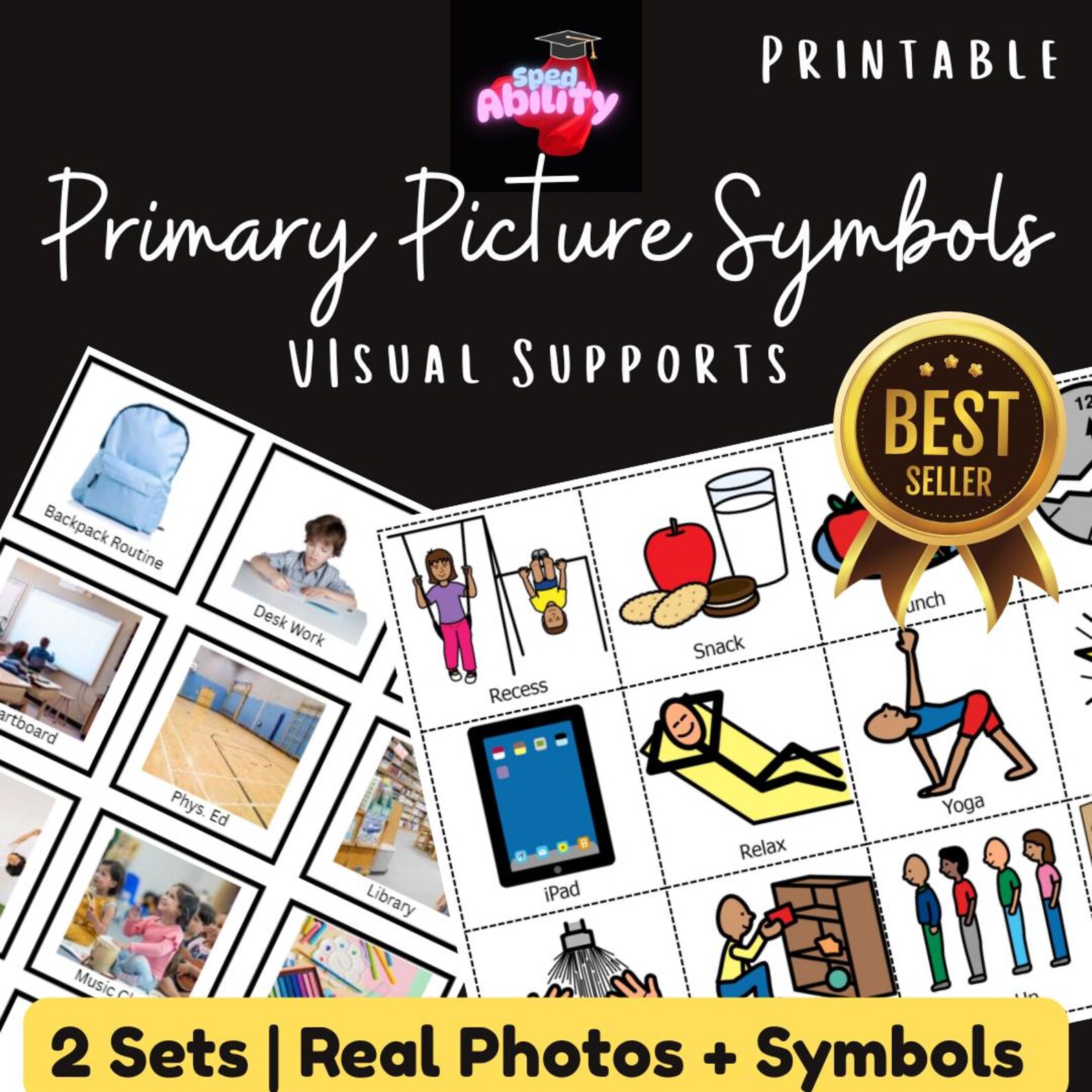 Primary Picture Symbols | Visual Communication for Daily Schedules ...